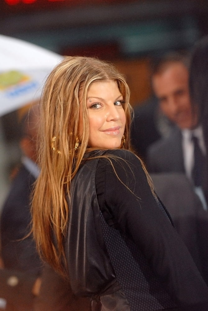 Fergie On Stage For Nbc Today Show Presents The Black Eyed Peas In ...