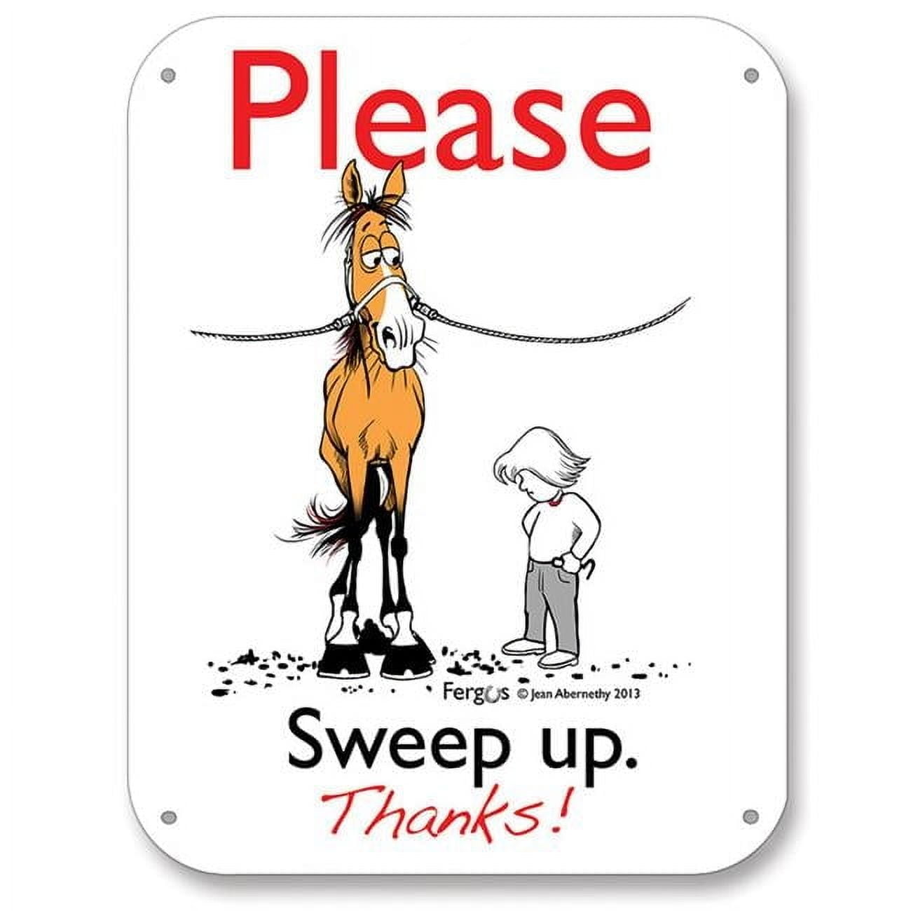 Fergus Stall/Barn Sign Sweep Up - Walmart.com