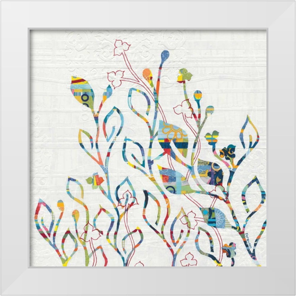 Ferguson, Kathy 20x20 White Modern Wood Framed Museum Art Print Titled ...