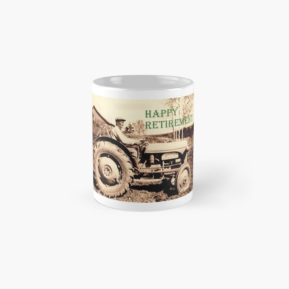 Ferguson tractor 1950 Retirement card Classic Mug - Walmart.com