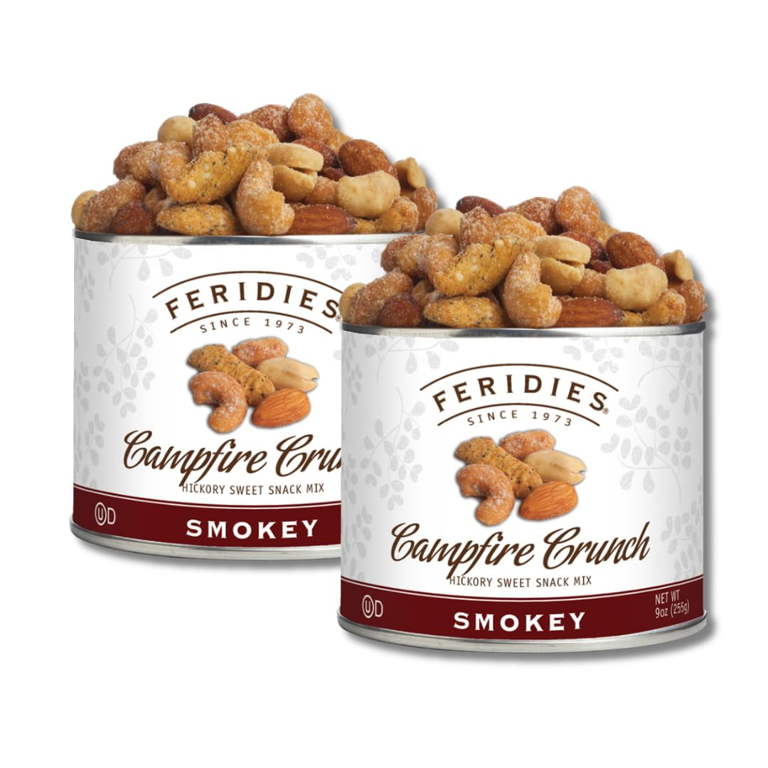 Feridies Virginia Peanuts - BDF32 Campfire Crunch - Gift Pack of 2, 9 ...