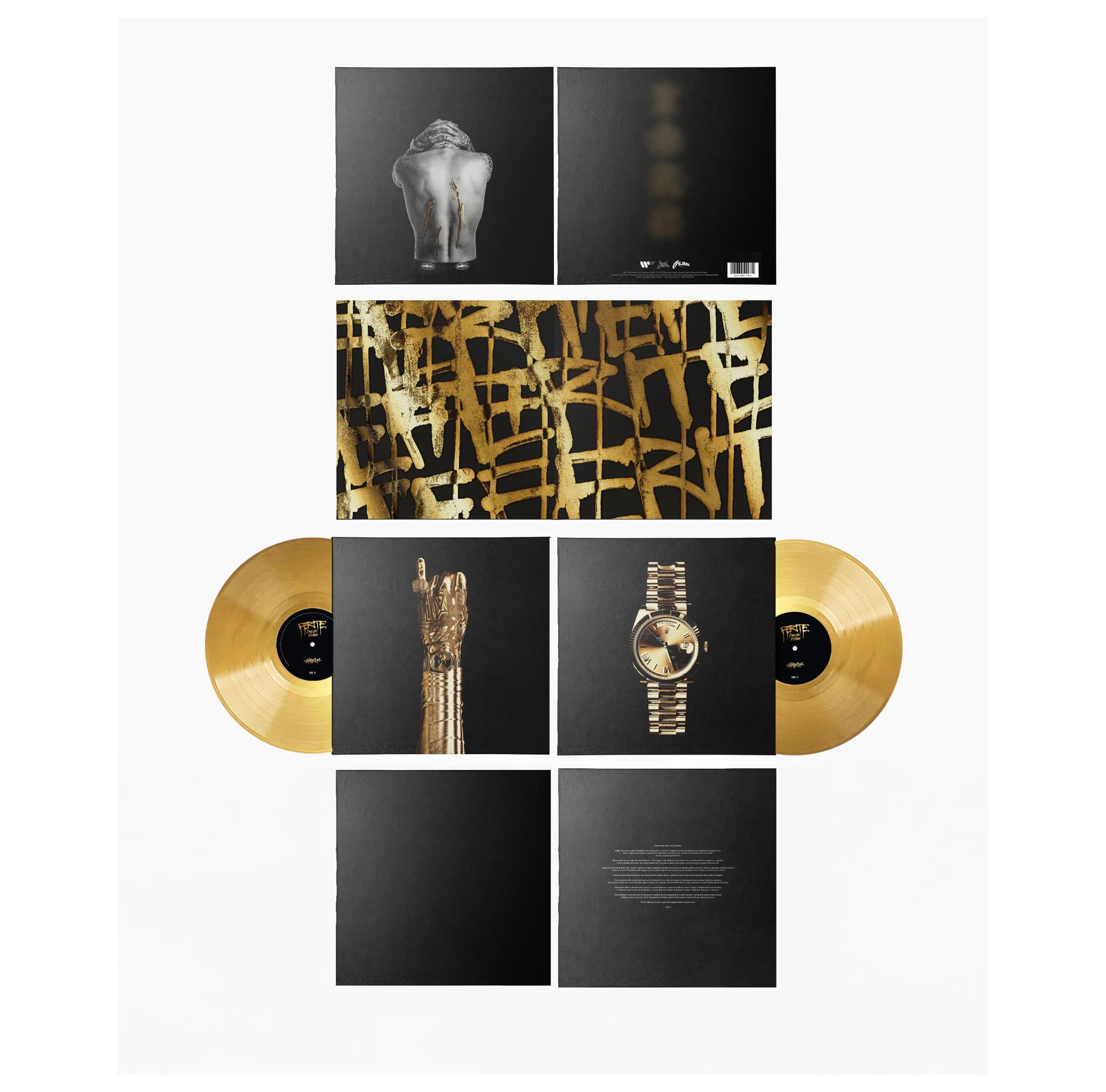 Capo Plaza Ferite Vinile Gold Edition (Vinyl Record) - Walmart.com