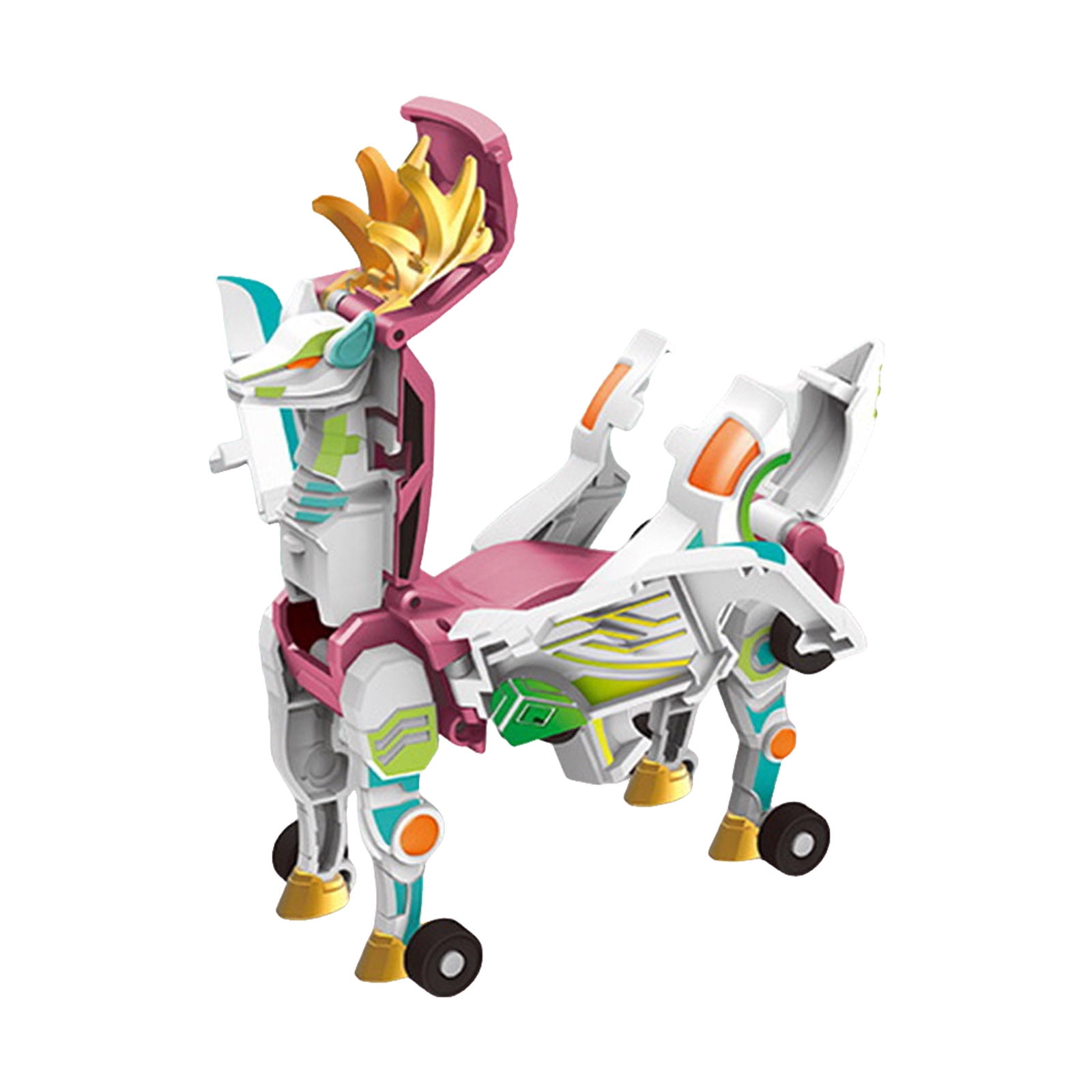 Ferjadq 2-in-1 Collision Car Toy Boys Girls Transformation Dinosaur ...