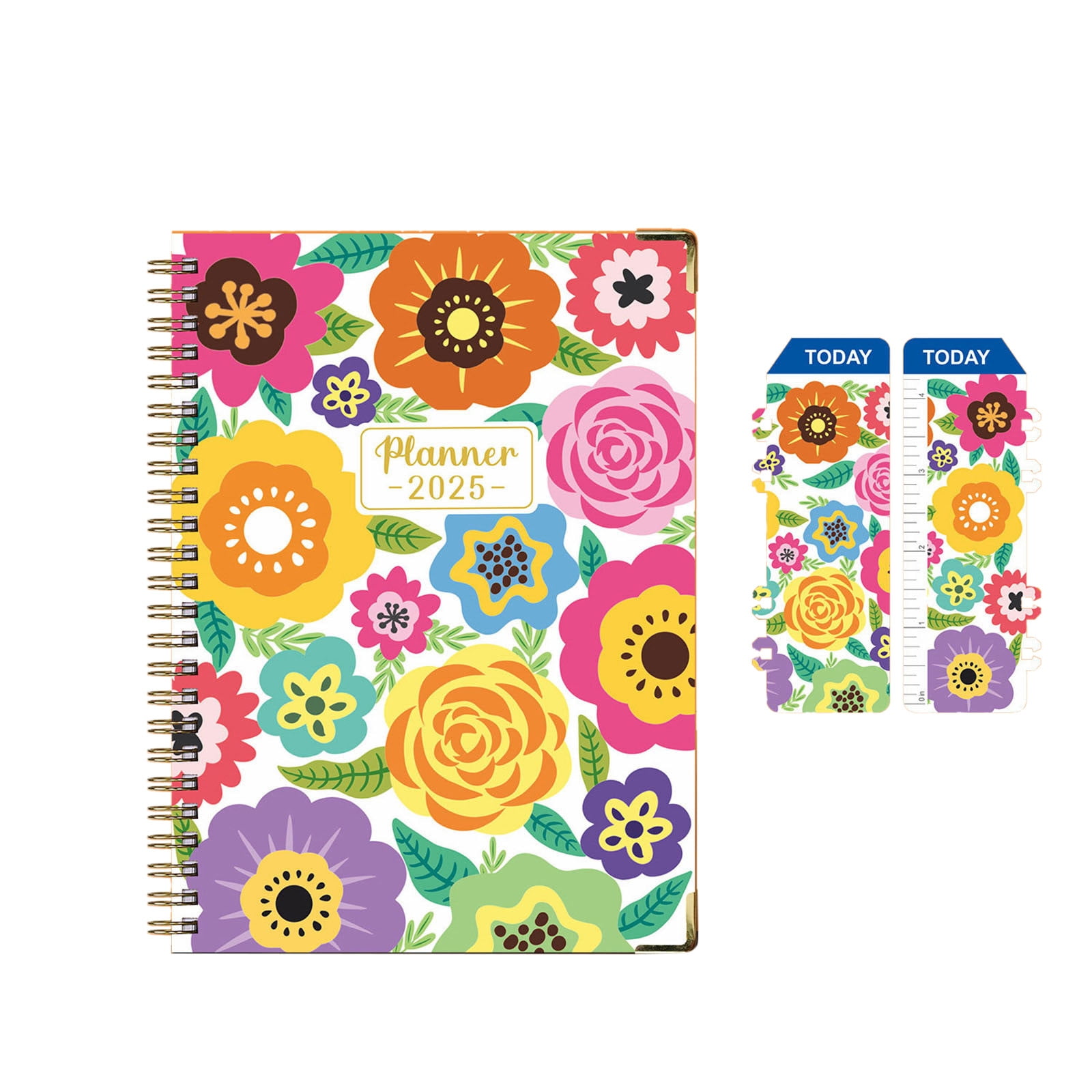 Ferjadq 2025 Planner 9" x 11" Calendar Jan. 2025 - Dec. 2025 Weekly and ...