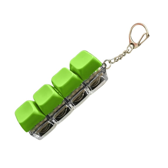 Ferjadq Keyboard F1dget Toys for Adults Keyboard Clicker with LED Light ...