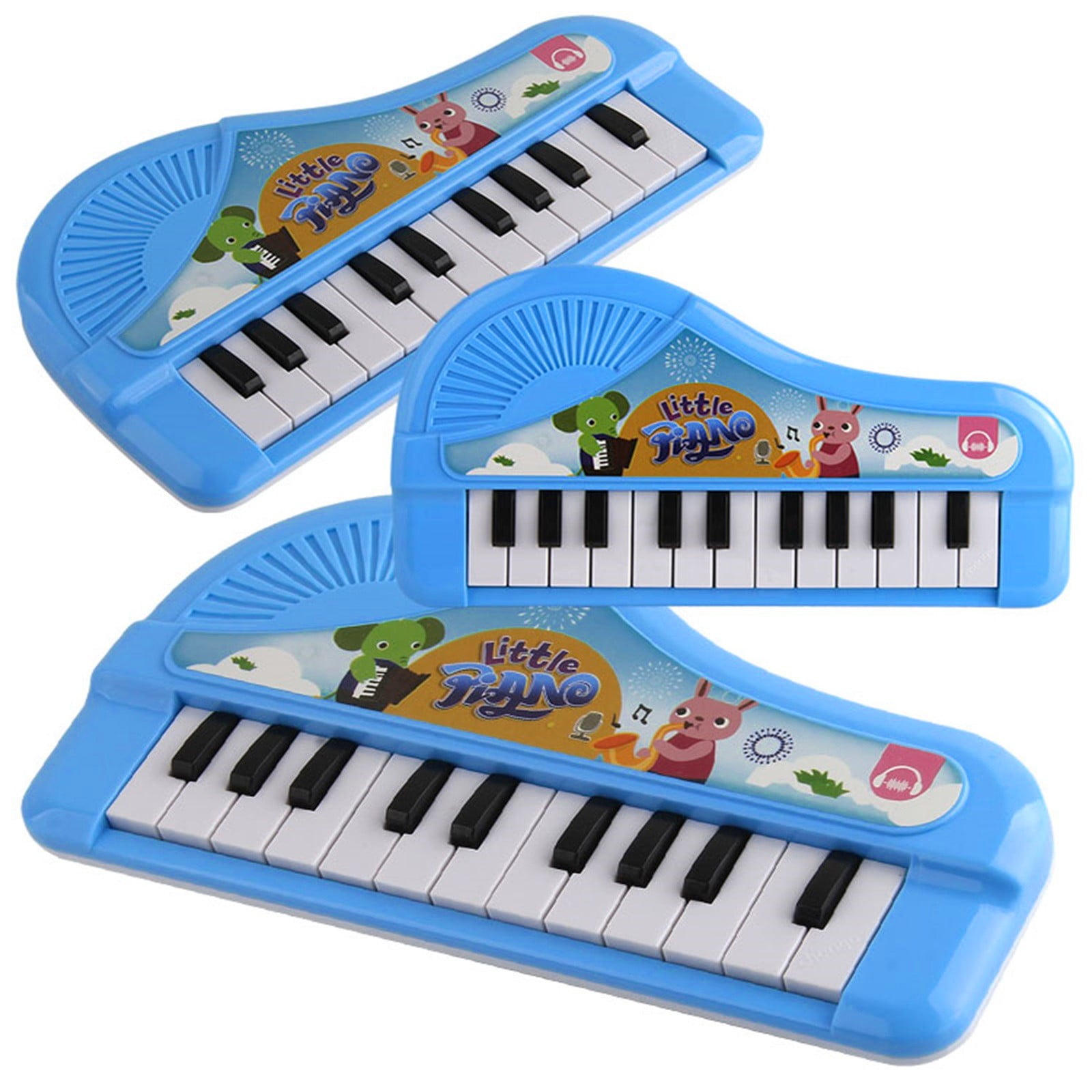 Ferjadq Mini Musical Keyboard Electric Baby Toy Piano 22-Key ...