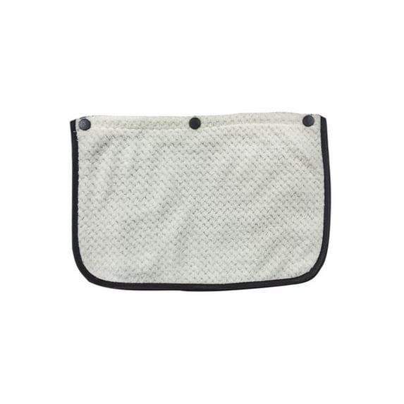 Ferjadq White Towel Apron with Pockets for Women Men Cross Back Striped ...