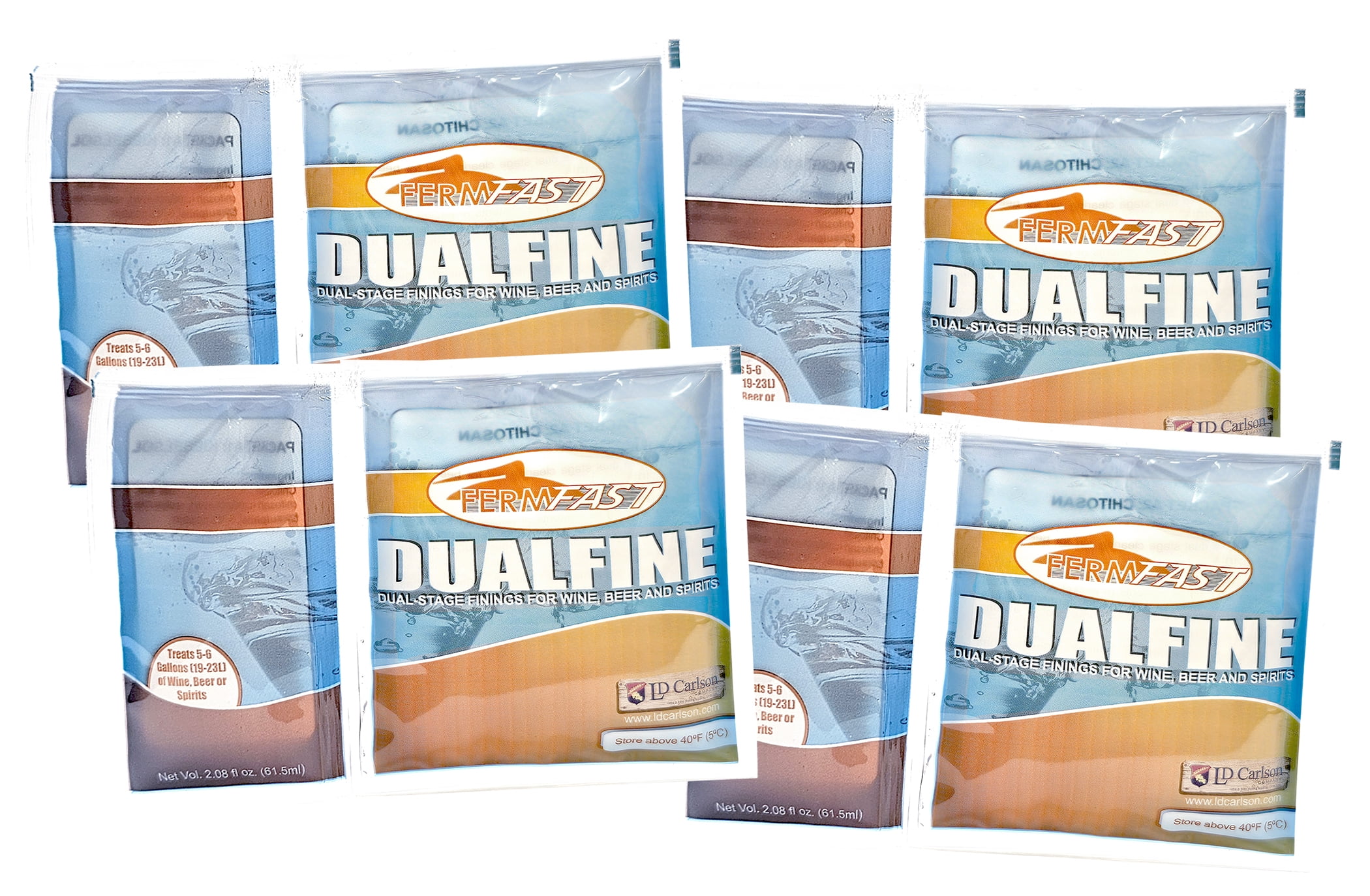 Fermfast Dualfine Wine and Cider Clarifier, Chitosan and Kieselsol, 2 ...