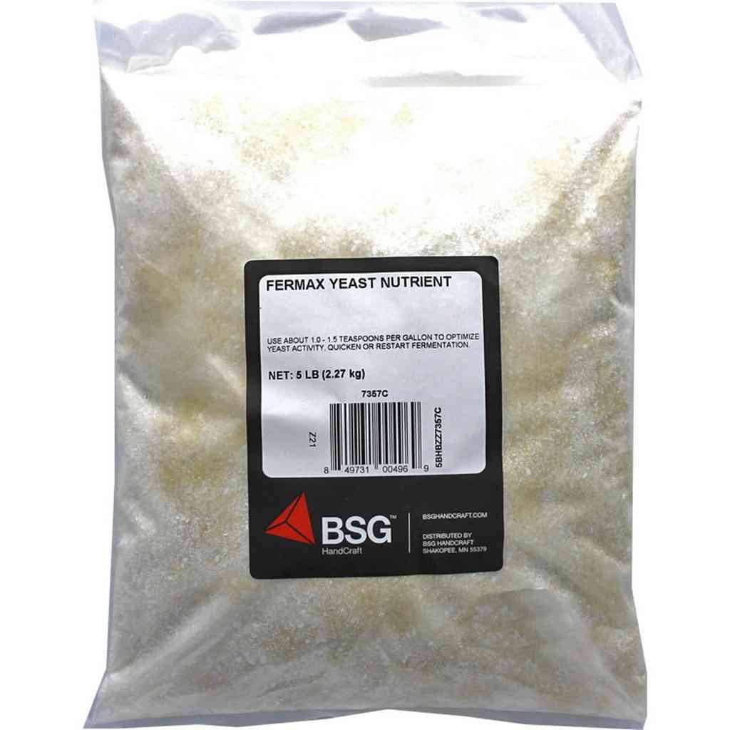 Fermax Nutritional Yeast Food - 5 lbs Yeast Nutrient for Beer and Wine ...
