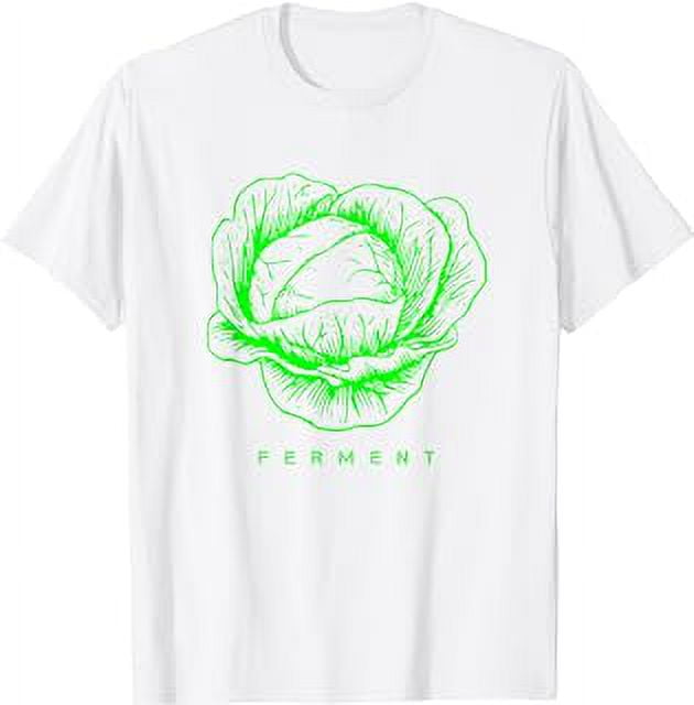 Ferment Cabbage for Gut Health T-Shirt - Walmart.com