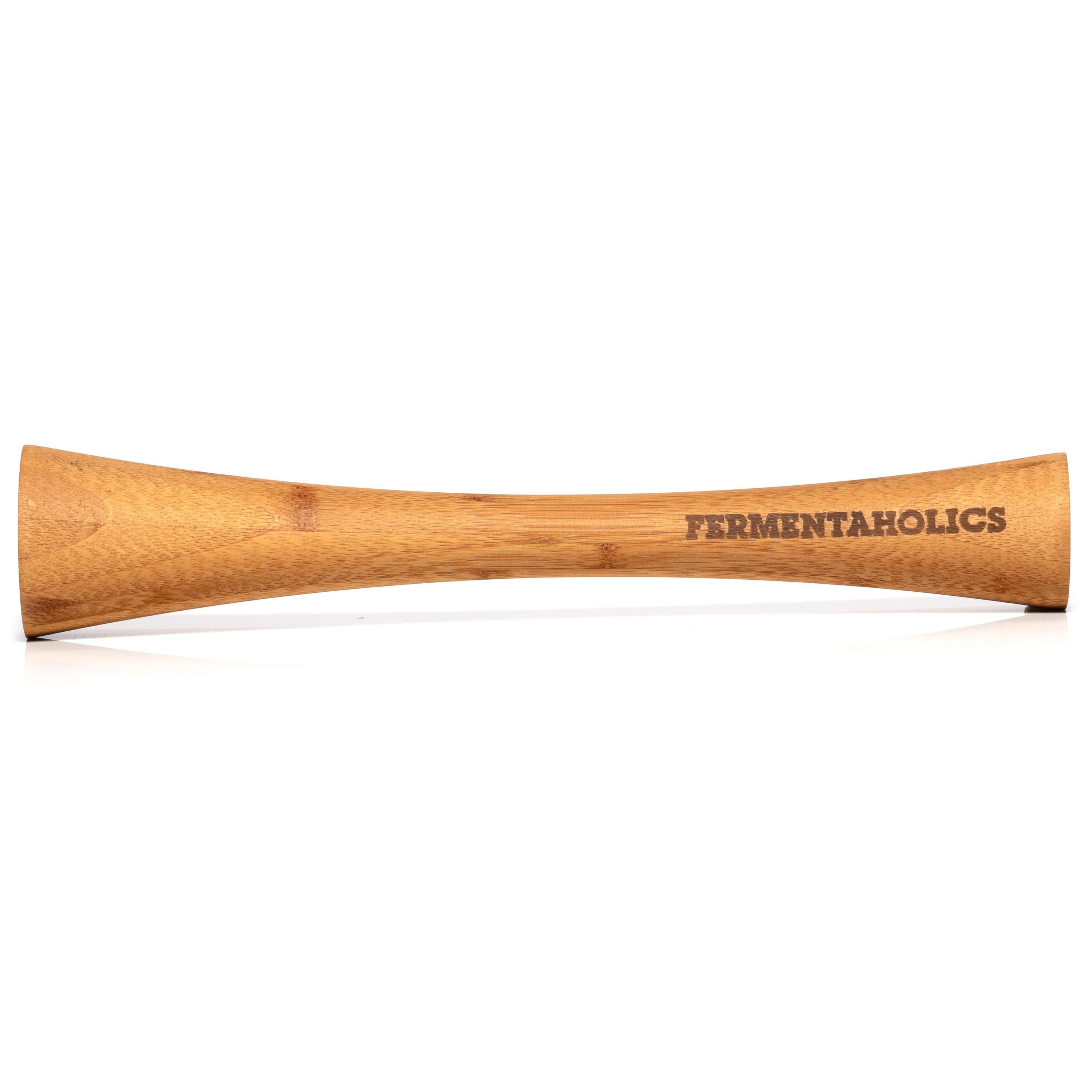 Fermentaholics Kitchen Utensils: Bamboo Tamper Tool, Kraut Pounder and ...