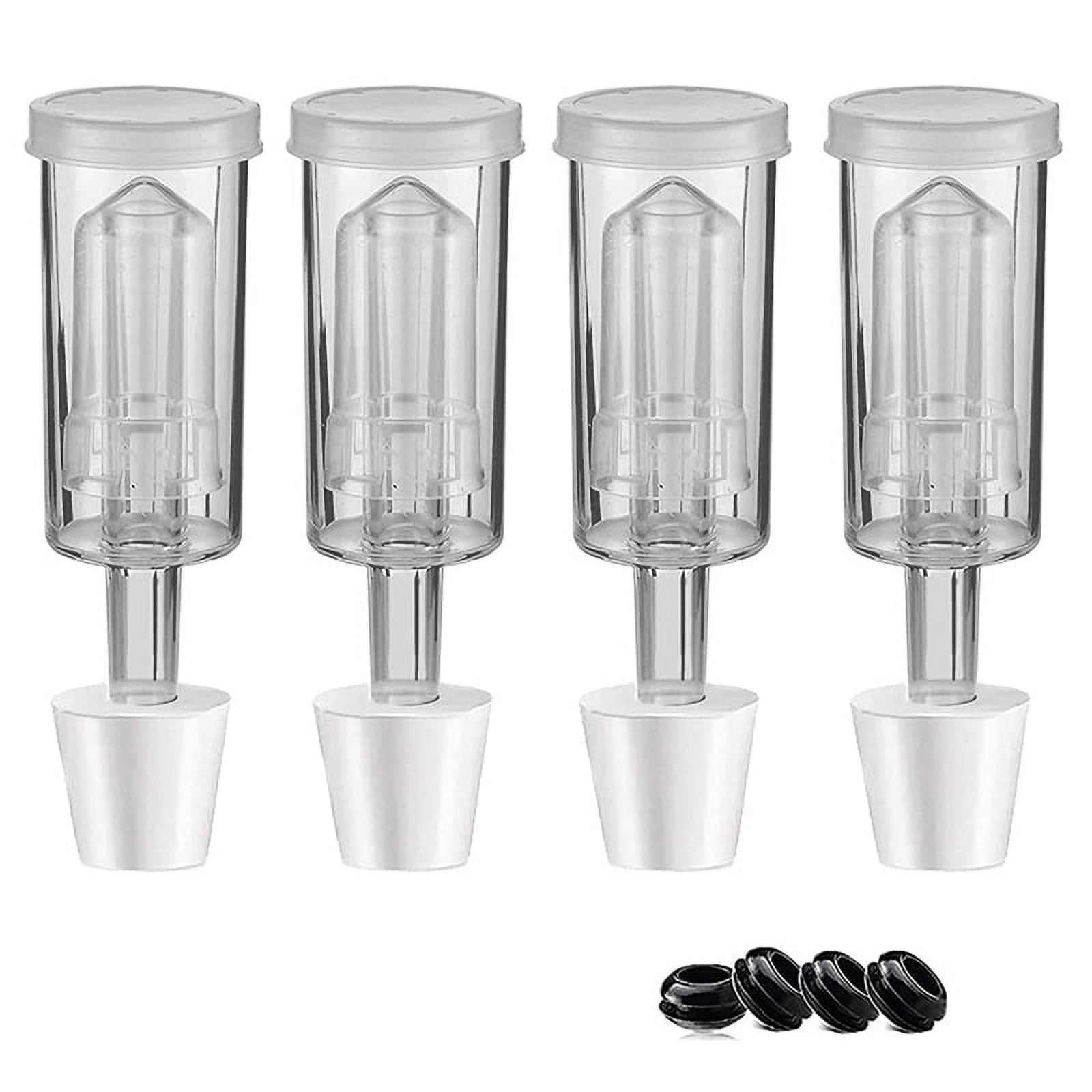 Fermentation Lids Airlock Kit with 6Stopper,Air Locks Fermentation ...