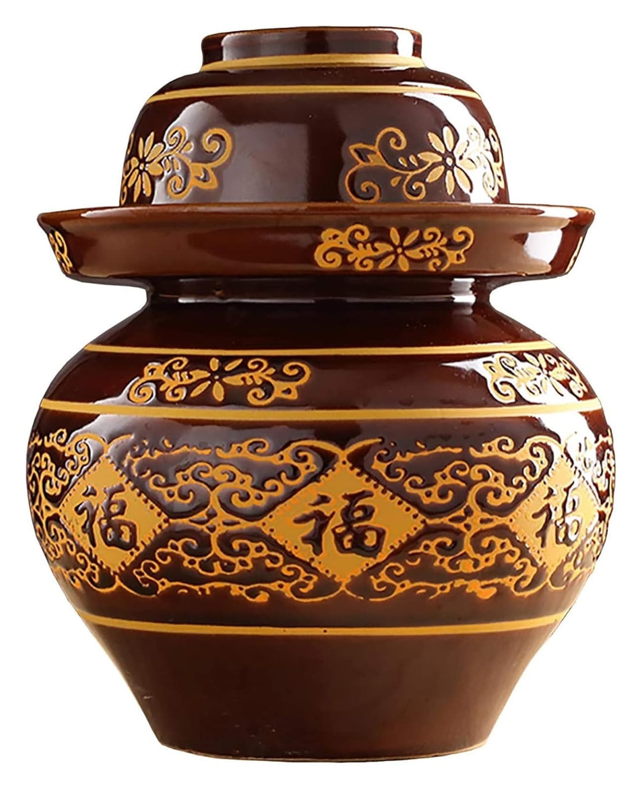 Fermentation Pot Traditional Chinese Kimchi Jars, Large Household ...