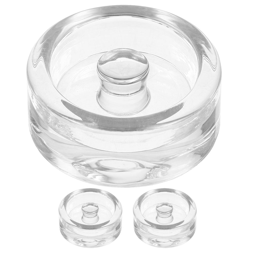 Fermented Glass Weights 3 Pcs Fermenting Lid Pickle Jar Sauerkraut