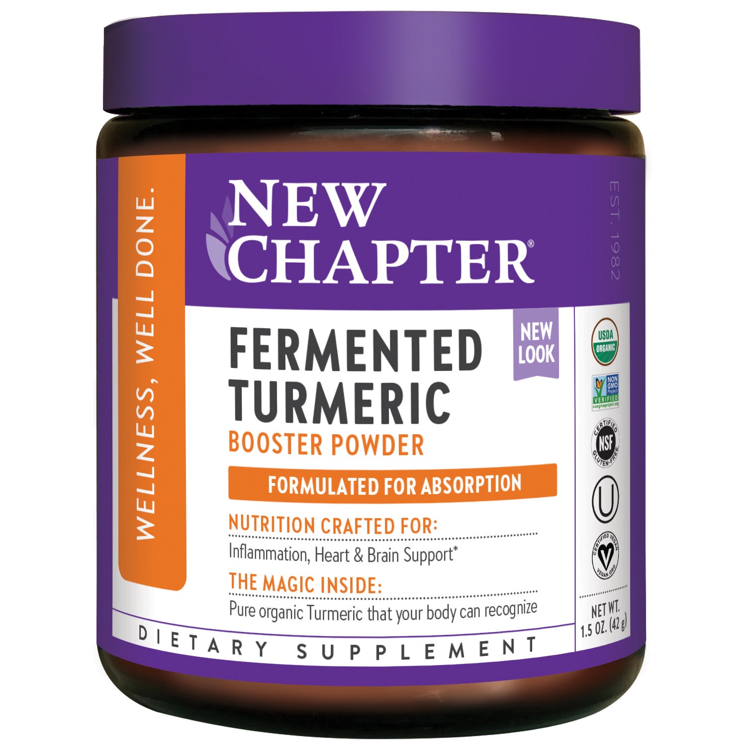 Fermented Turmeric Booster Powder 1.5 oz (42 g) - Discontinued ...