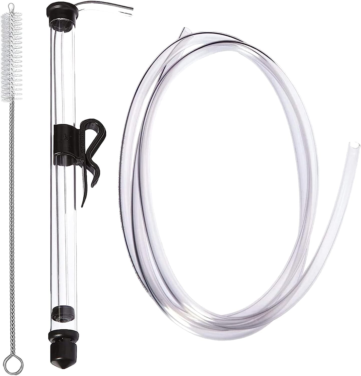 Fermtech Auto-Siphon Mini 15" with 6 Feet Food-Grade Tubing, Wand ...