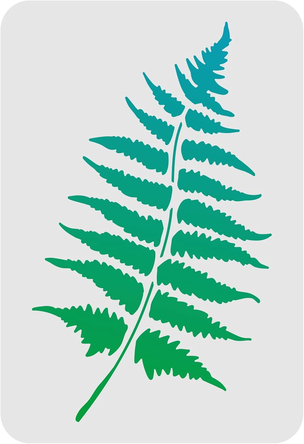 Fern Leaves Drawing Painting Stencils Templates 11.6x8.3 inch Plastic ...