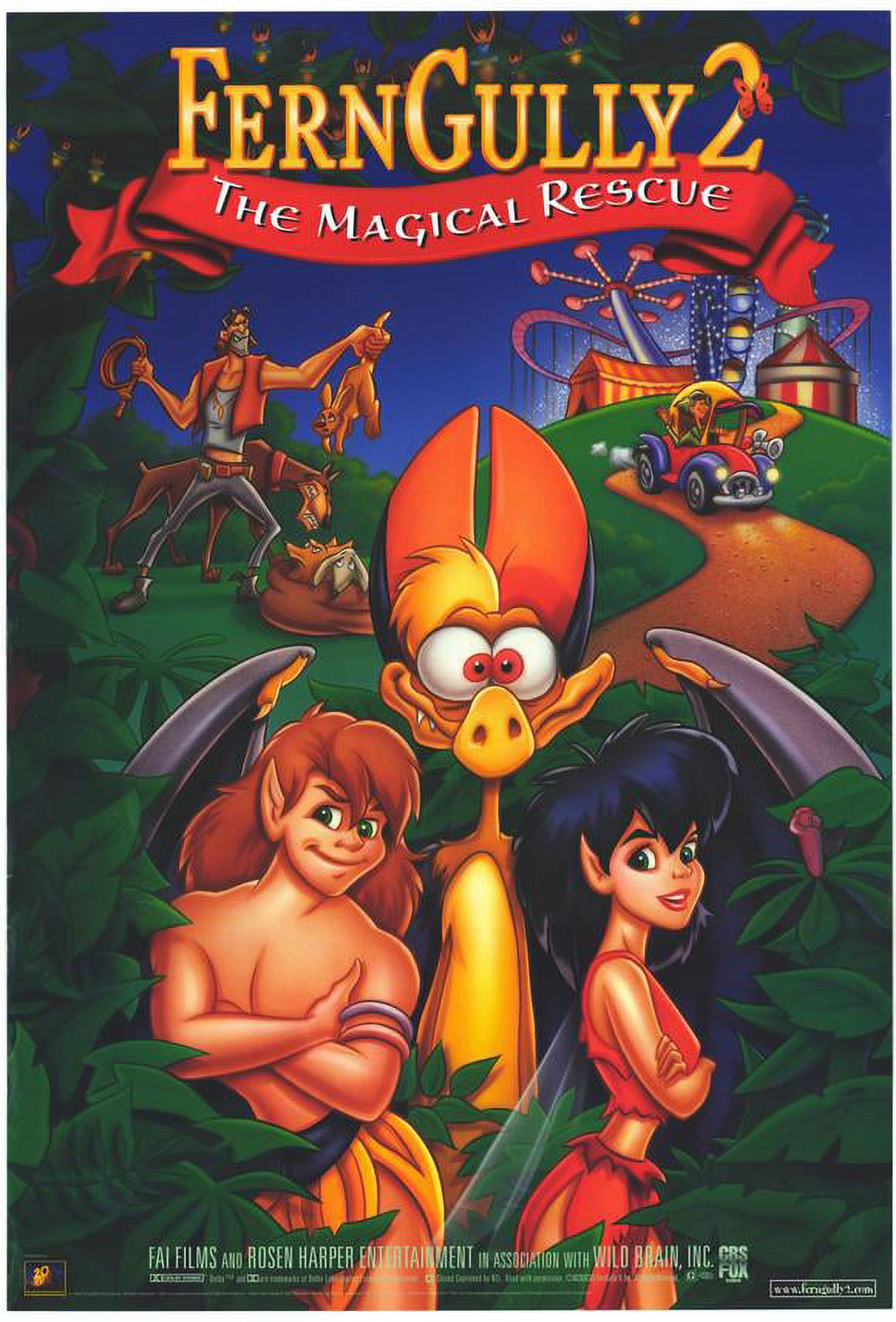 FernGully 2: The Magical Rescue - movie POSTER (Style A) (27" x 40") (1998) - Walmart.com