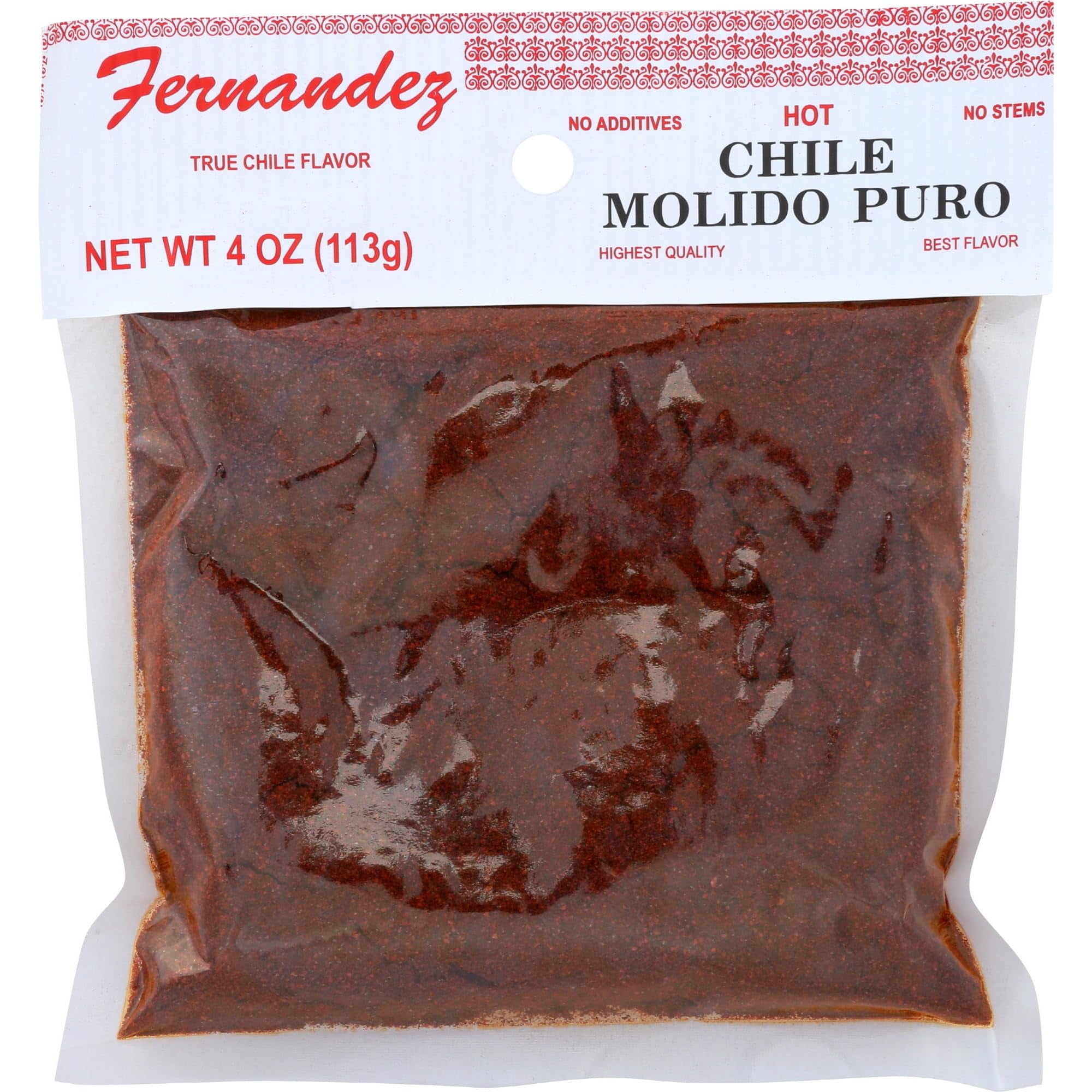 Fernandez Chile Molido Hot 4 oz (Pack of 12) - Walmart.com