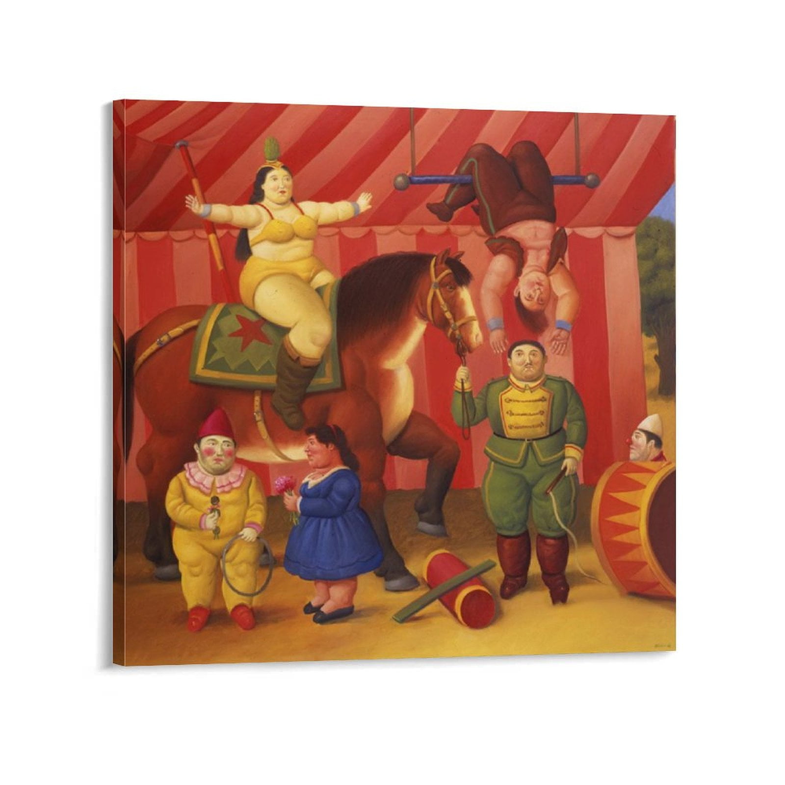 Fernando Botero Collection of Figurative Painters Poster Picture Print ...