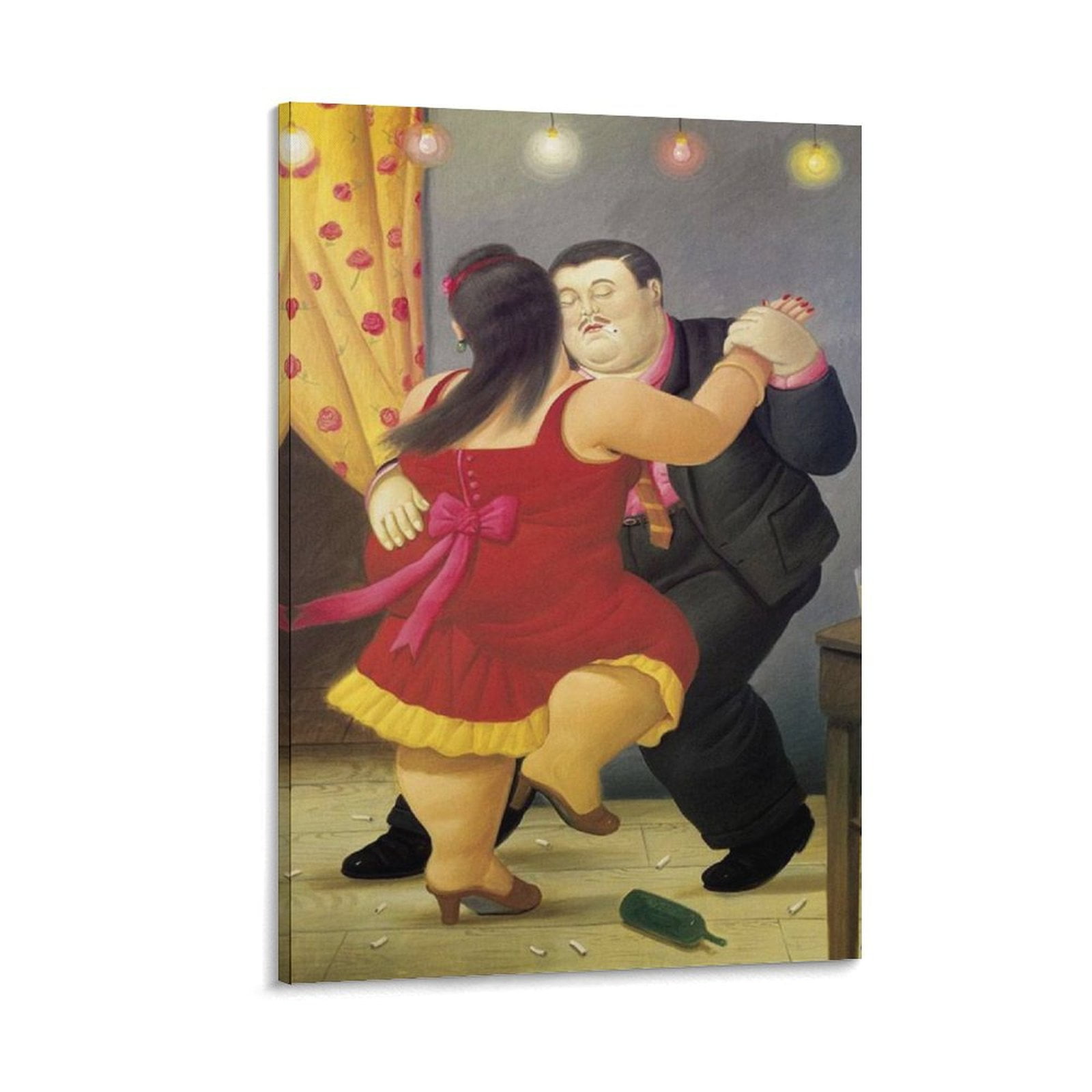 Fernando Botero Figurative Painter Works Dancing Poster Art Poster ...