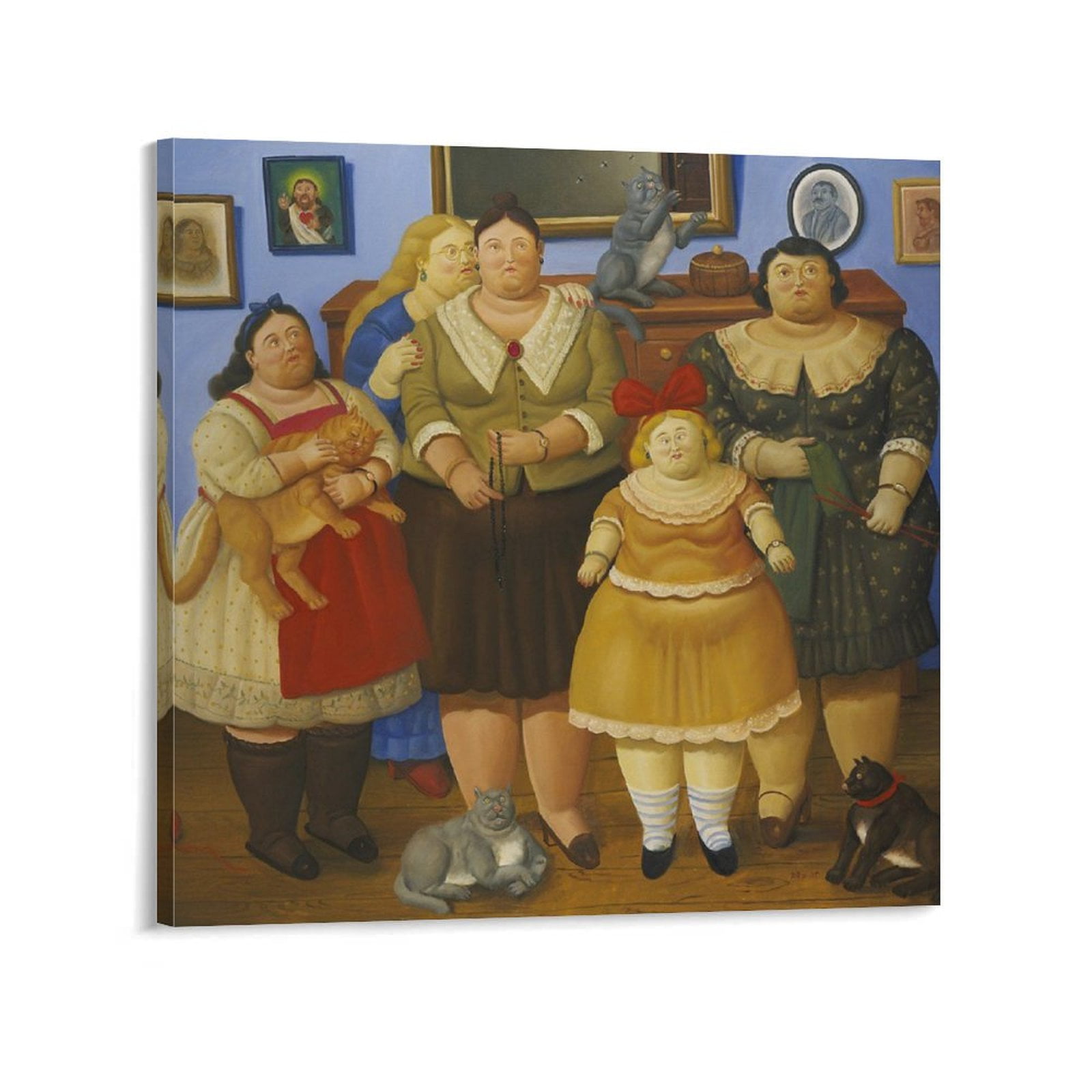 Fernando Botero Figurative Painter Works Poster Posters Art Print Wall ...