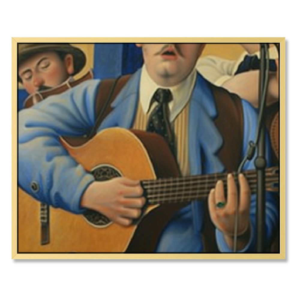 - Fernando Botero, Musicians - Poster Print, Famous Paintings Wall Art ...