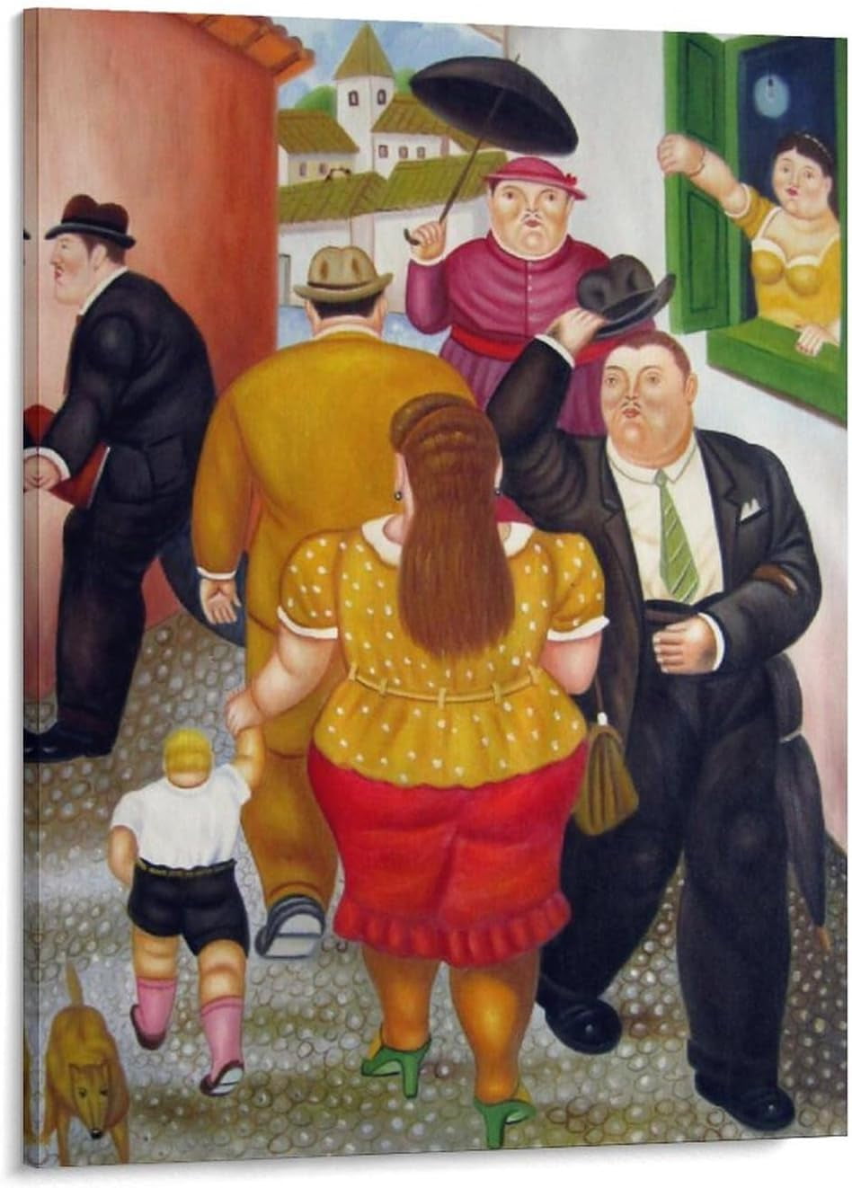 Fernando Botero Paintings Wall Art Poster 3 Posters Wall Art Painting ...