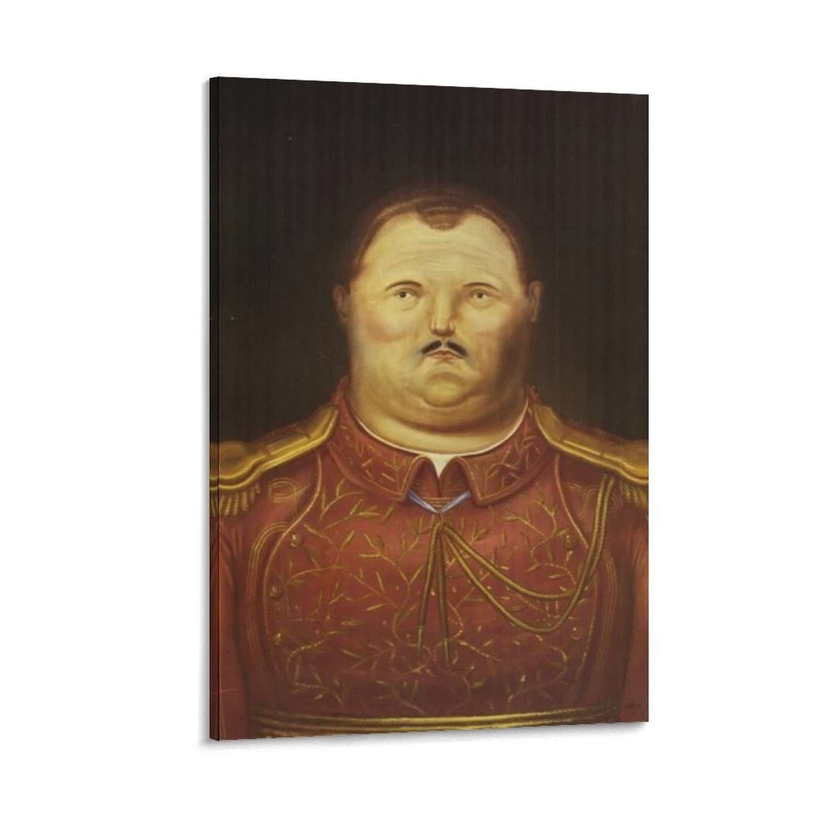 Fernando Botero Print Painting A General Artworks Picture Print Poster ...