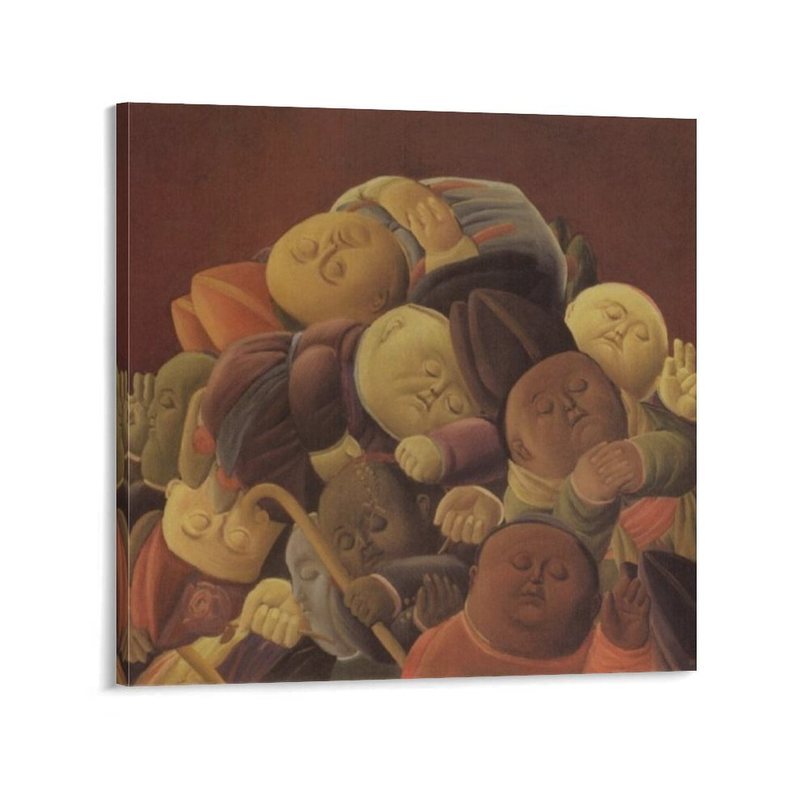 Fernando Botero Print Painting Dead Bishops Poster Cool Artworks ...