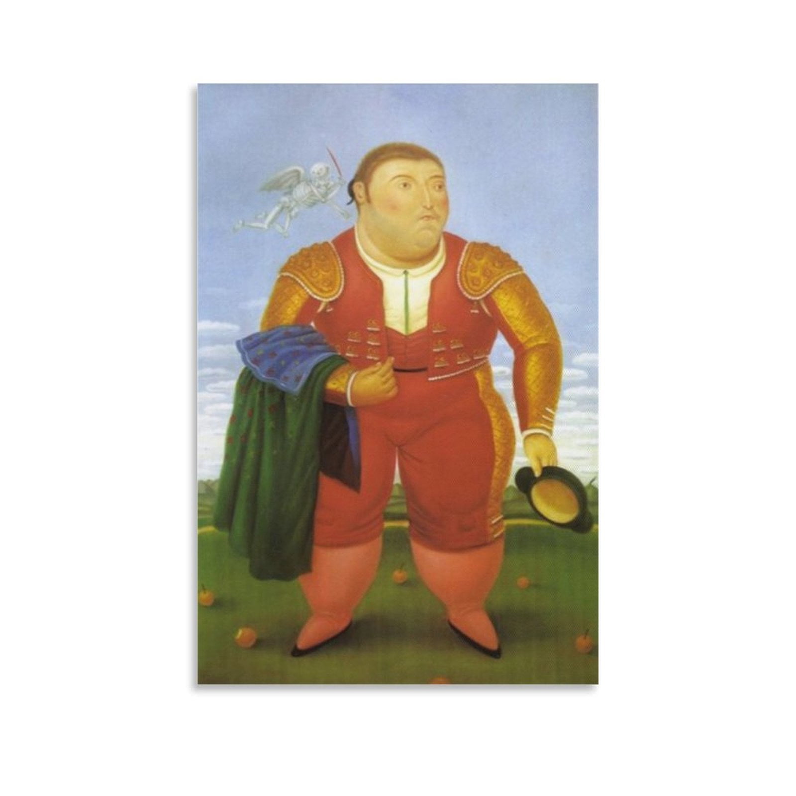 Fernando Botero Print Painting Matador Art Artworks Picture Print ...