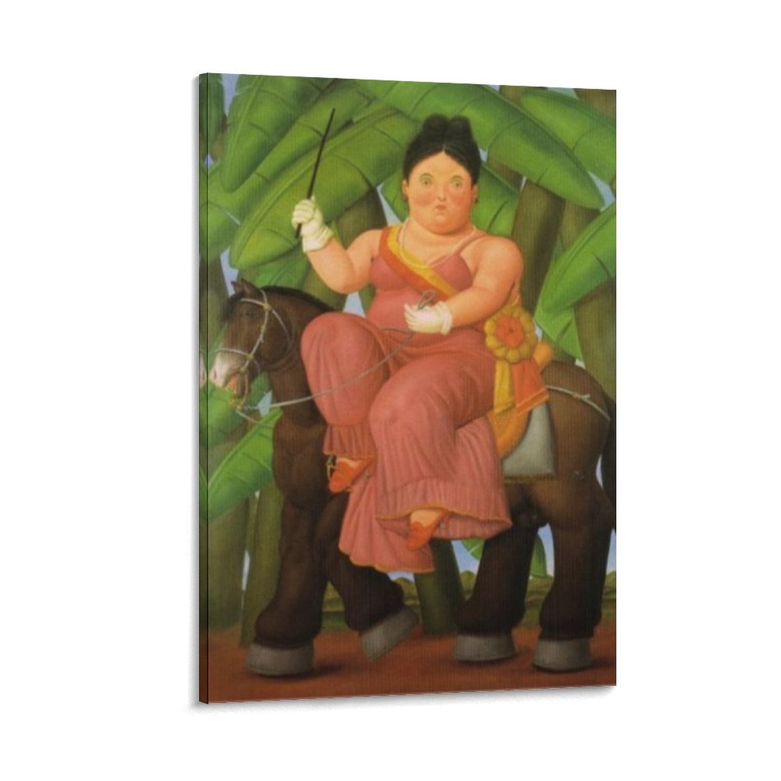 Fernando Botero Print Painting The President And First Lady (2) Room ...