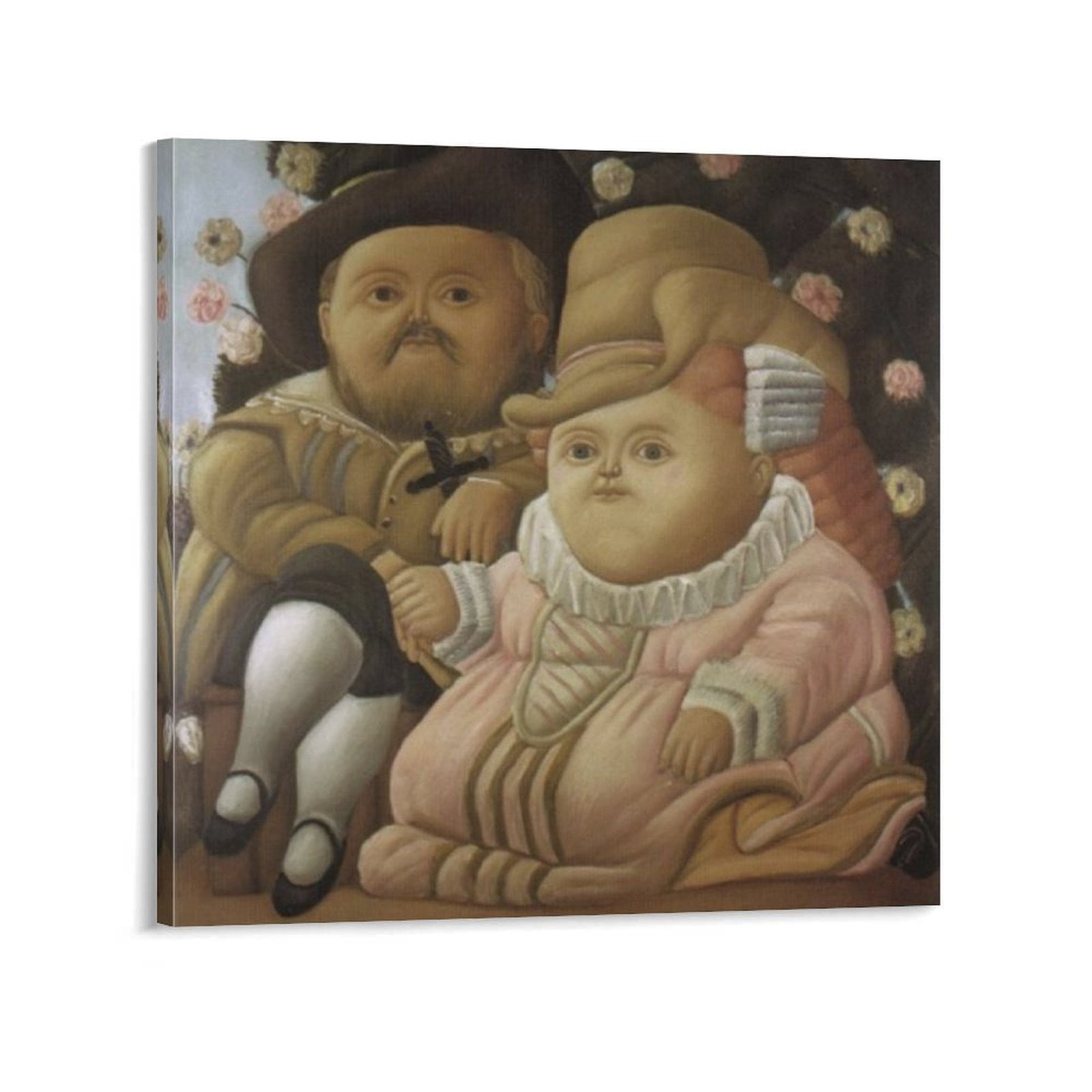 Fernando Botero Print Painting Rubens And His Wife Picture Print Wall ...