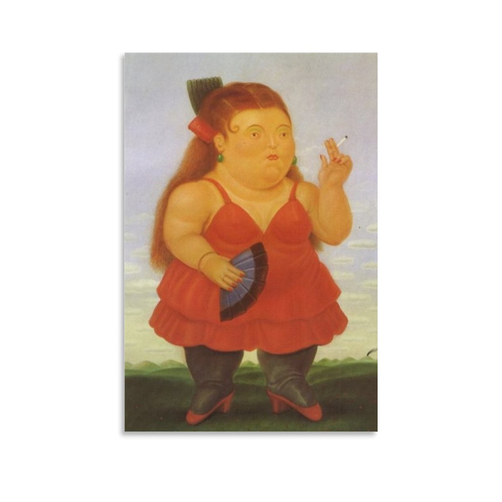 Fernando Botero Print Painting Spanish Canvas Wall Art Prints Poster ...