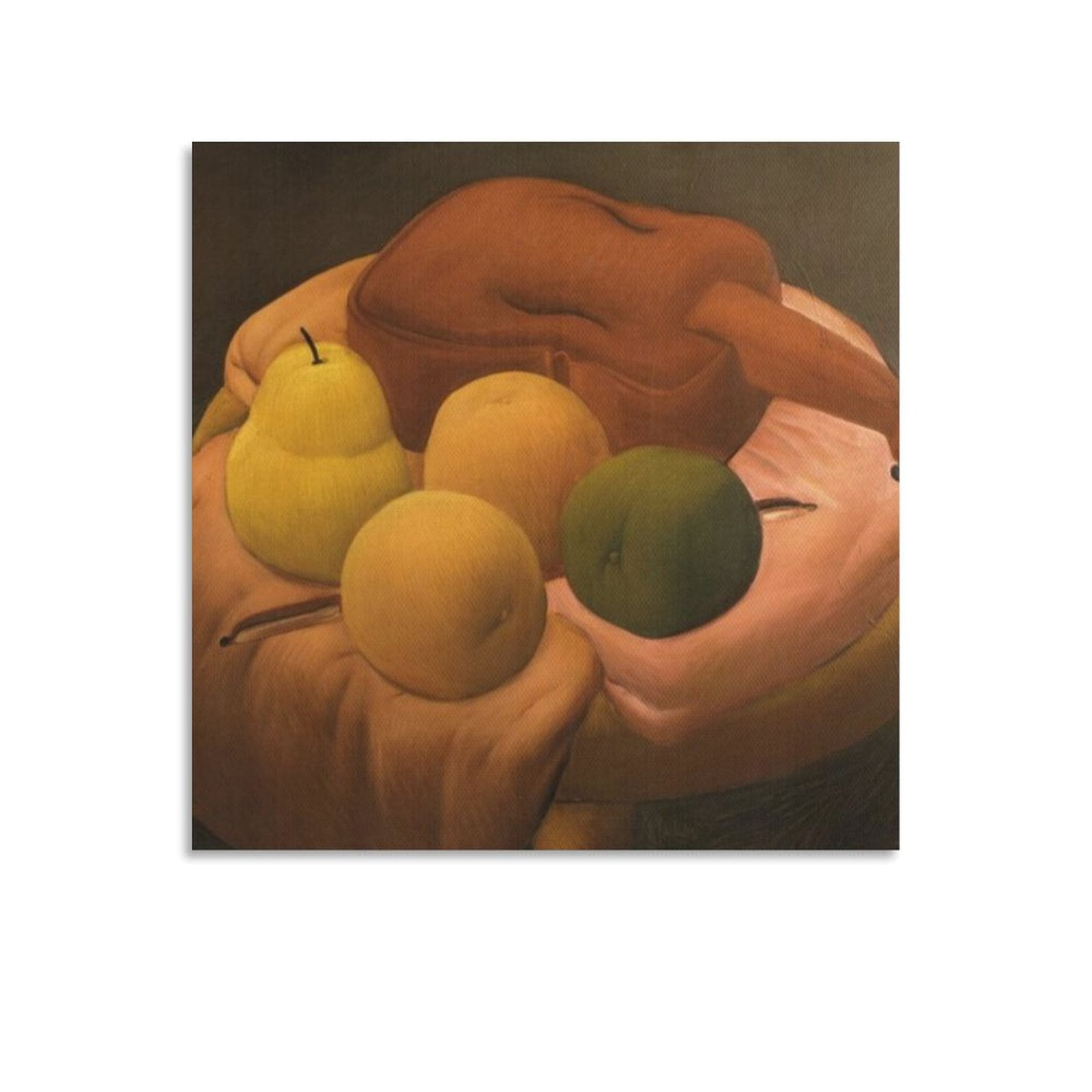 Fernando Botero Print Painting Still Life with Violin Picture Print ...