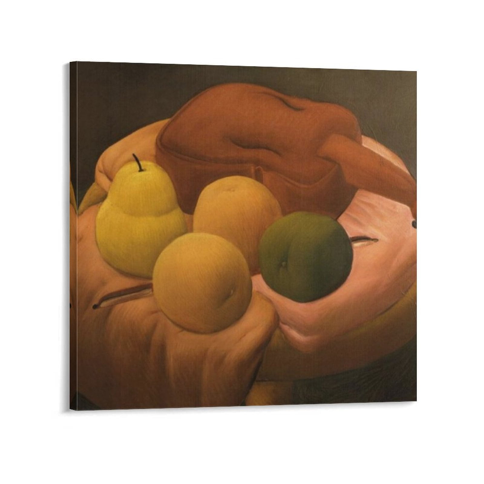 Fernando Botero Print Painting Still Life with Violin Posters Art Print ...