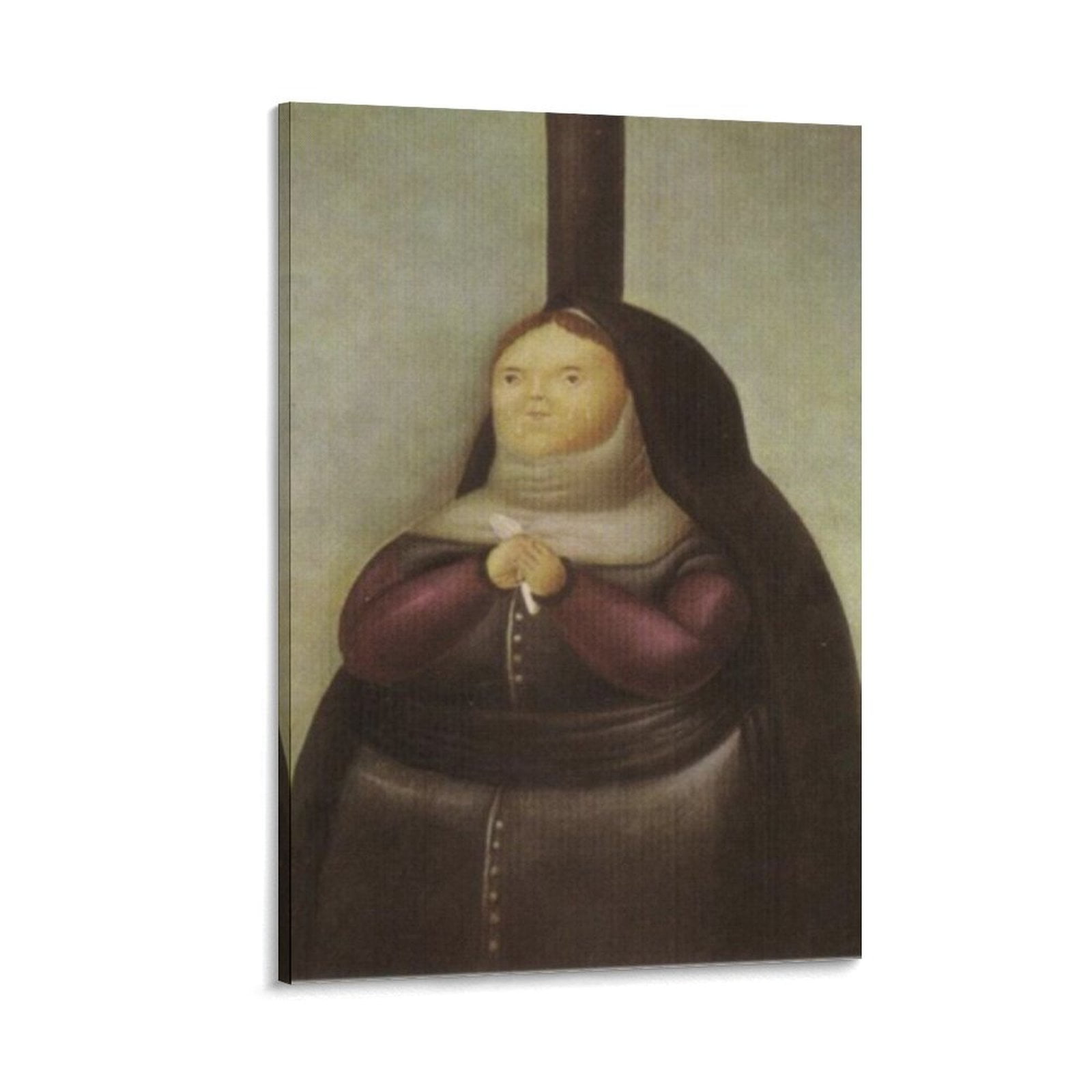 Fernando Botero Print Painting The Dolorosa Artworks Canvas Poster Room Aesthetic Wall Art ...
