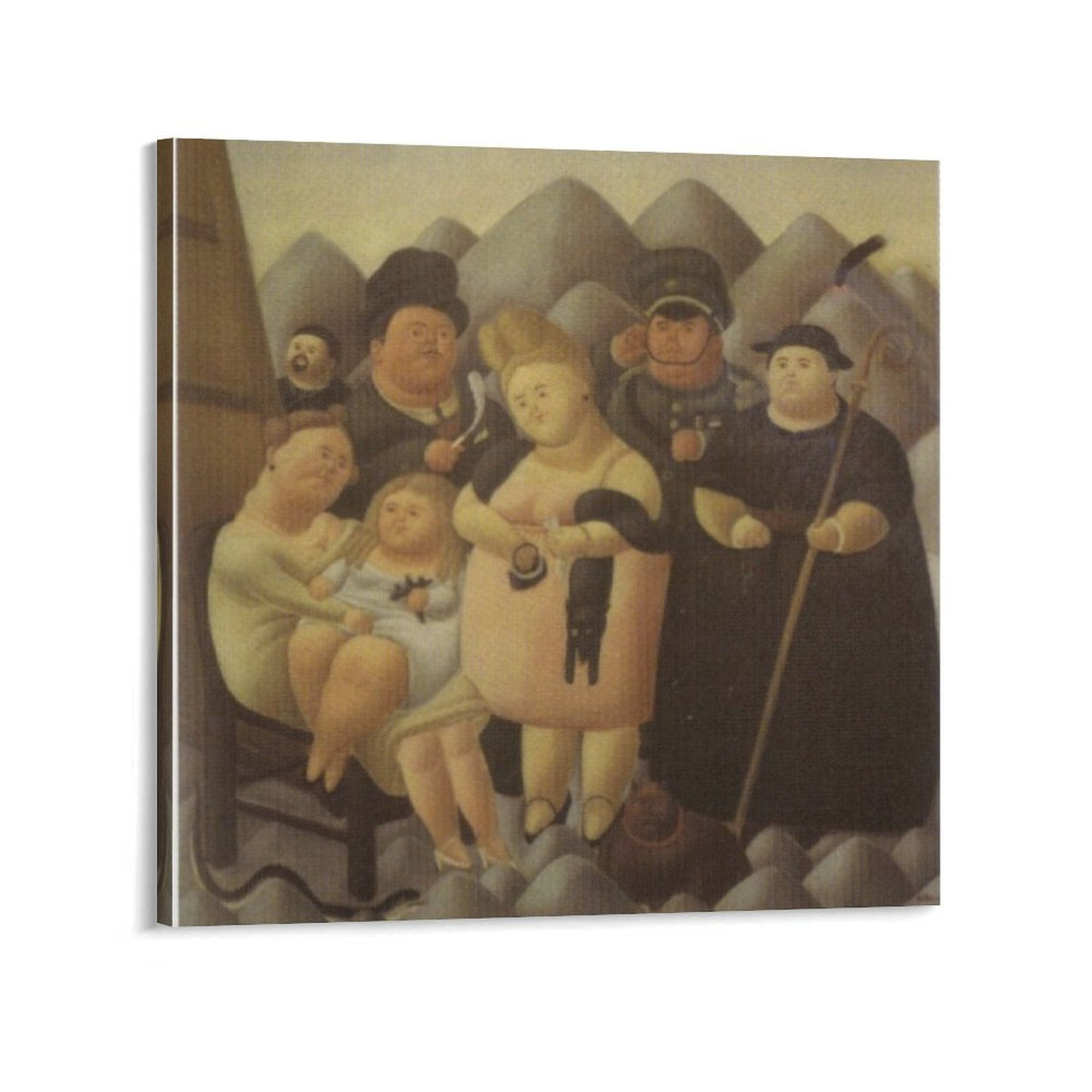 Fernando Botero Print Painting The Family of The President Artworks ...
