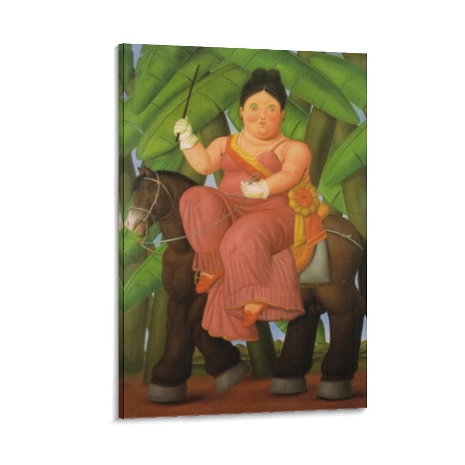 Fernando Botero Print Painting The President And First Lady (2) Poster ...