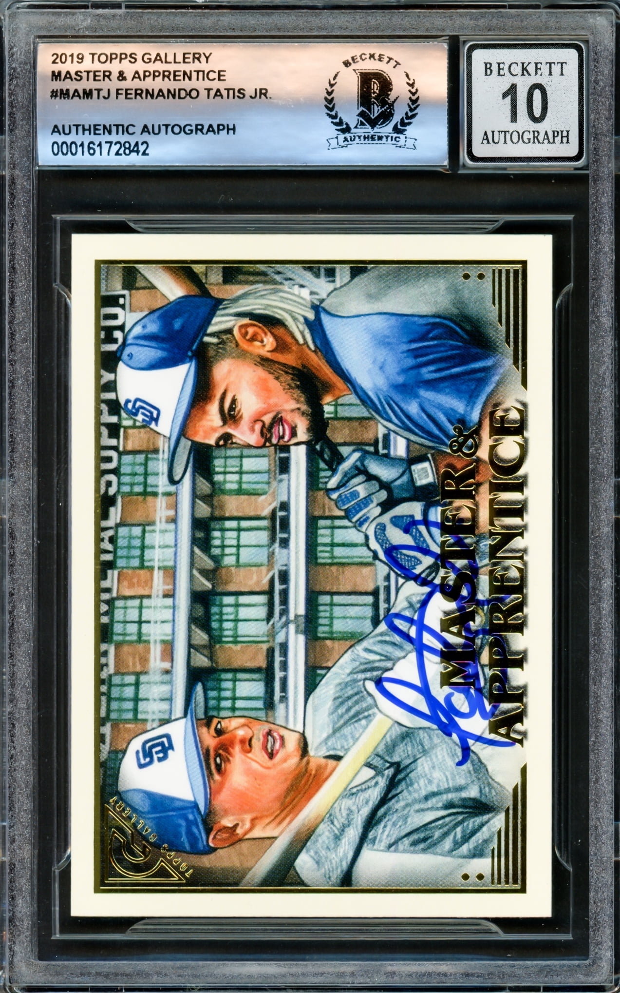 Fernando Tatis Jr. Autographed 2019 Topps Gallery Rookie Card #MA-MTJ ...