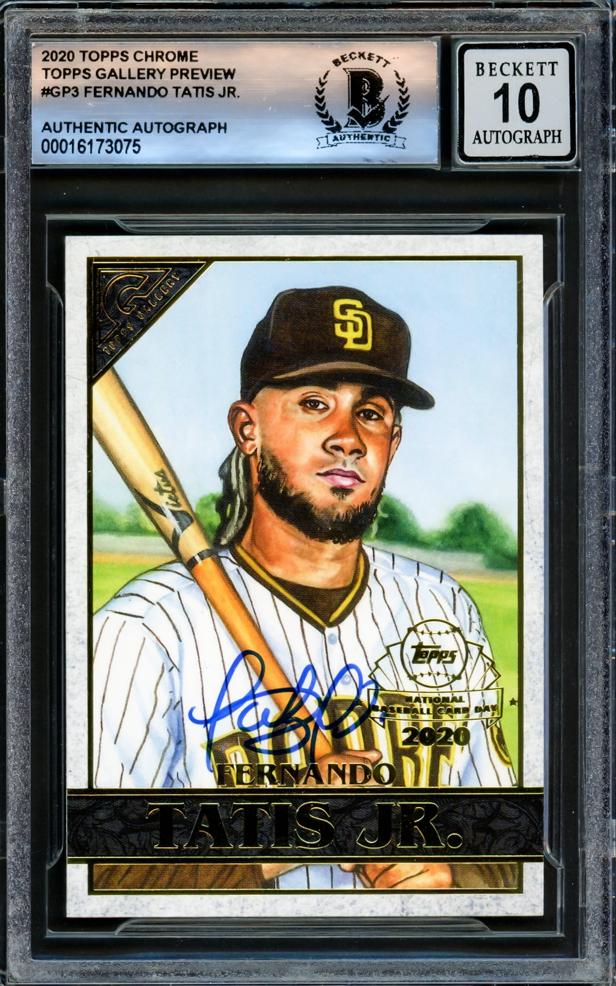 Fernando Tatis Jr. Autographed 2020 Topps Gallery National Baseball ...