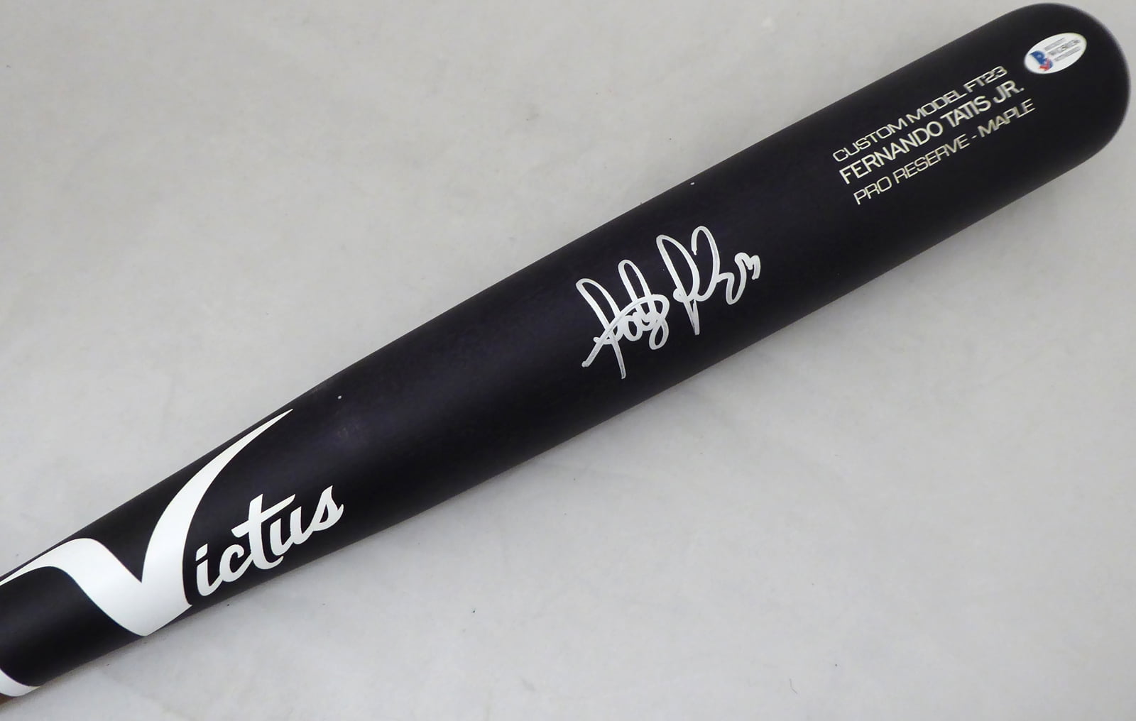 Fernando Tatis Jr. Autographed Black Victus Game Model Bat San Diego ...