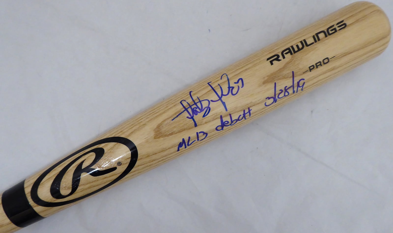 Fernando Tatis Jr. Autographed Blonde Rawlings Bat San Diego Padres ...