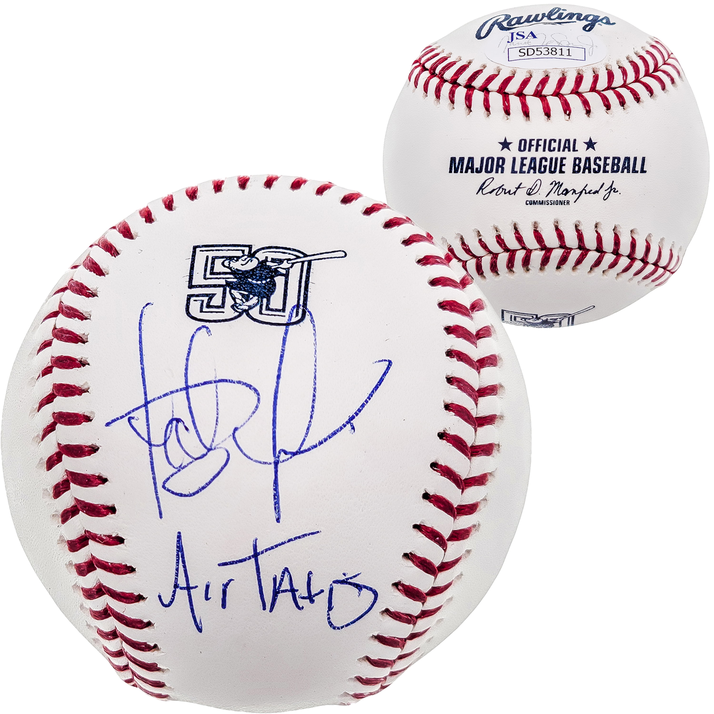 Fernando Tatis Jr. Autographed Official MLB 50th Anniversary Logo ...