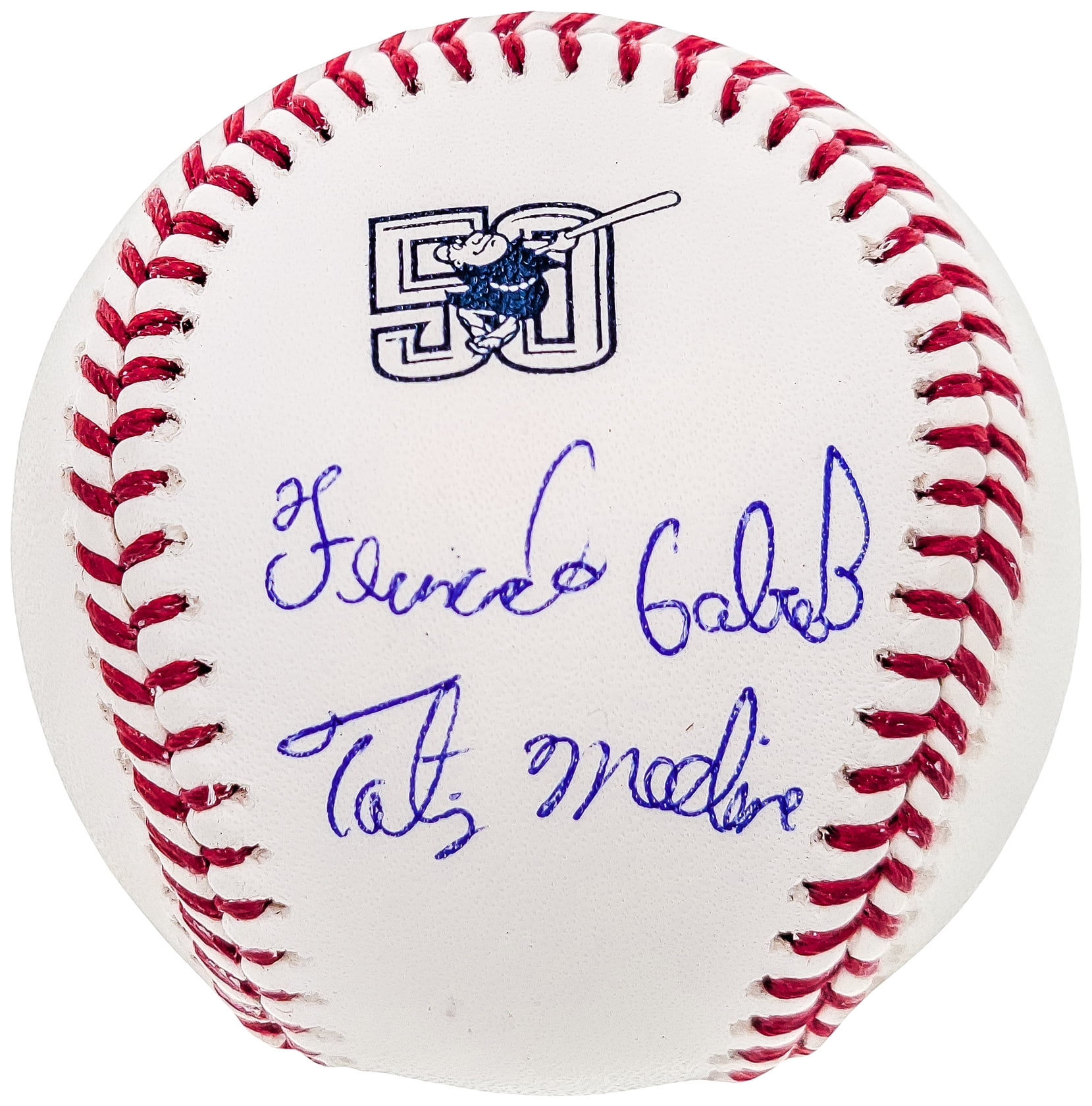 Fernando Tatis Jr. Autographed Official MLB 50th Anniversary Logo ...