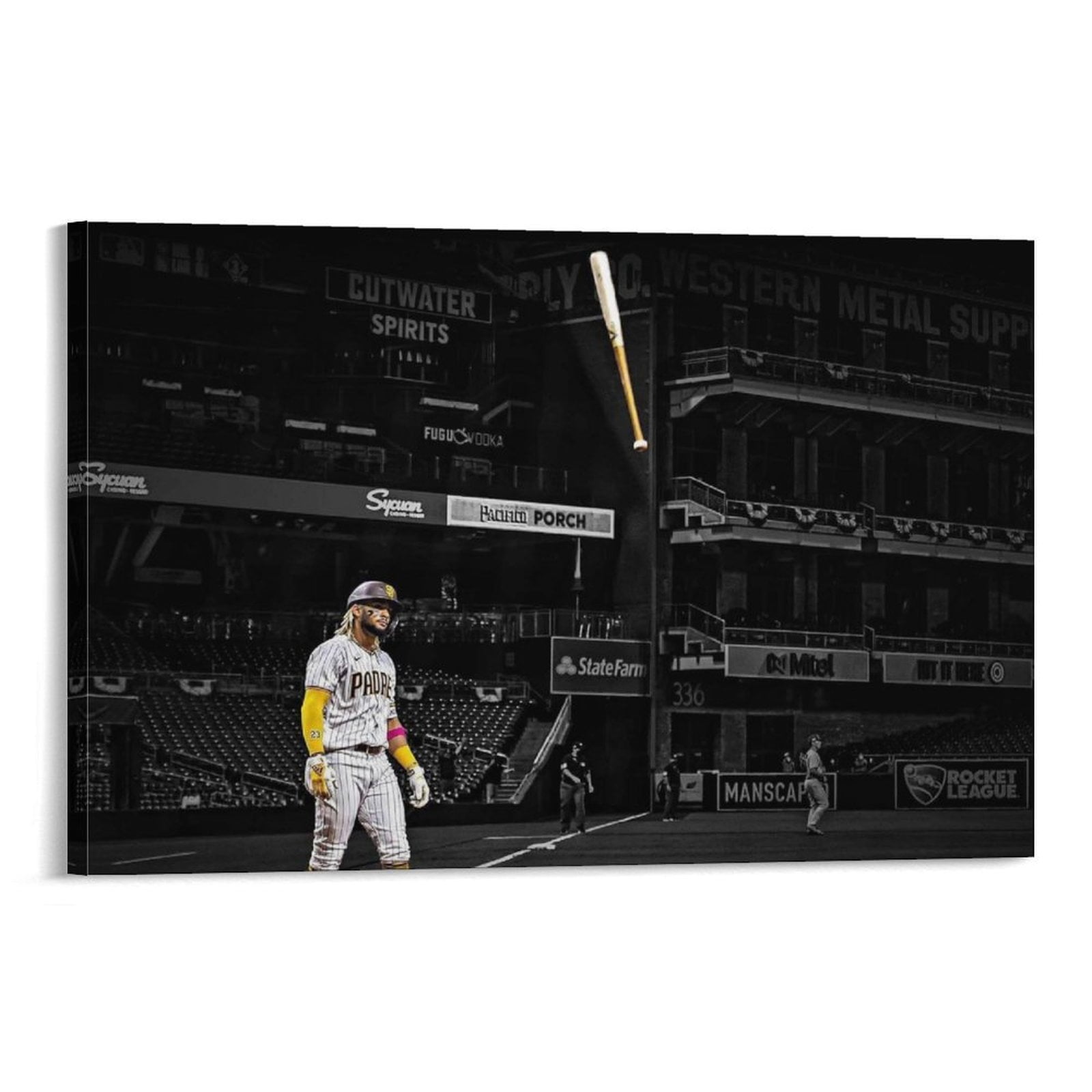 Fernando Tatis Jr Canvas Poster Posters Art Print Wall Photo Paint ...
