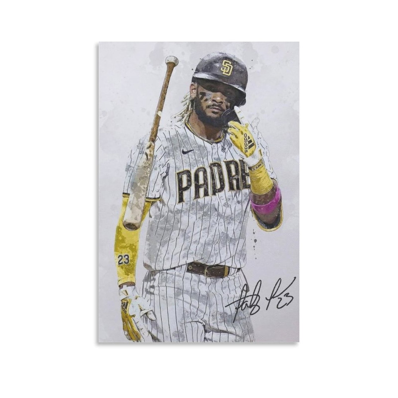 Fernando Tatis Jr Canvas Poster Print Photo Art Painting Canvas Poster ...