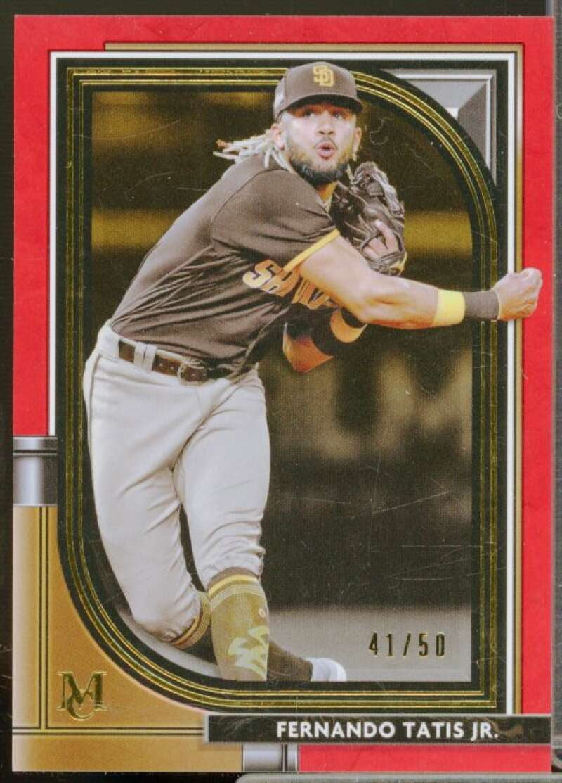 Fernando Tatis Jr. Card 2021 Topps Museum Collection Ruby #8 - Walmart.com