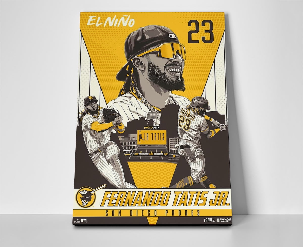 Fernando Tatis Jr El Nino Poster or Wrapped Canvas - Walmart.com