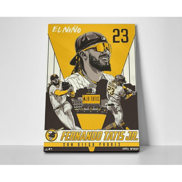 Fernando Tatis Jr El Nino Poster or Wrapped Canvas - Walmart.com
